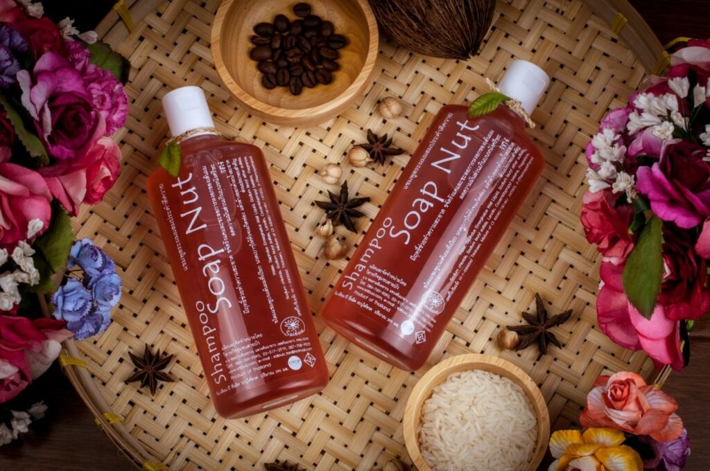 Soap Nut Shampoo, Natural Herbal Anti-dandruff Shampoo - Saibua